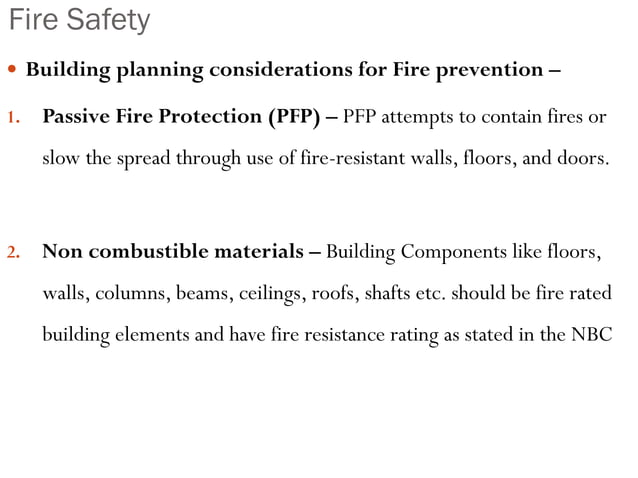 Fire safety as per National Building Code-2016 | PDF | Indoor ...