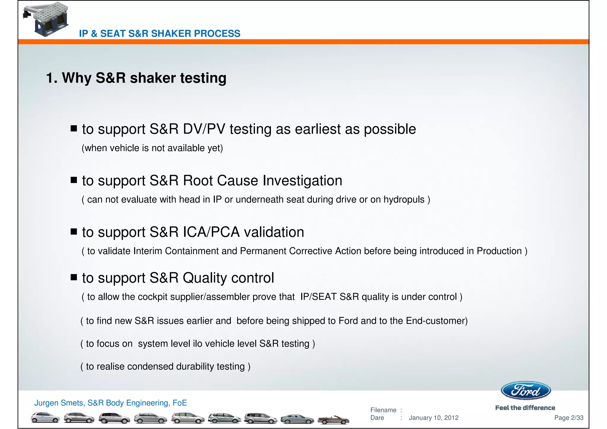 Bsr shaker process description 03012012 | PDF