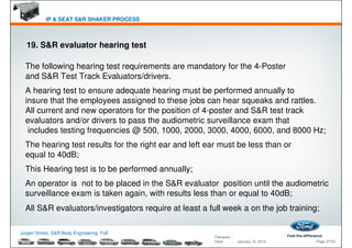 Bsr shaker process description 03012012 | PDF