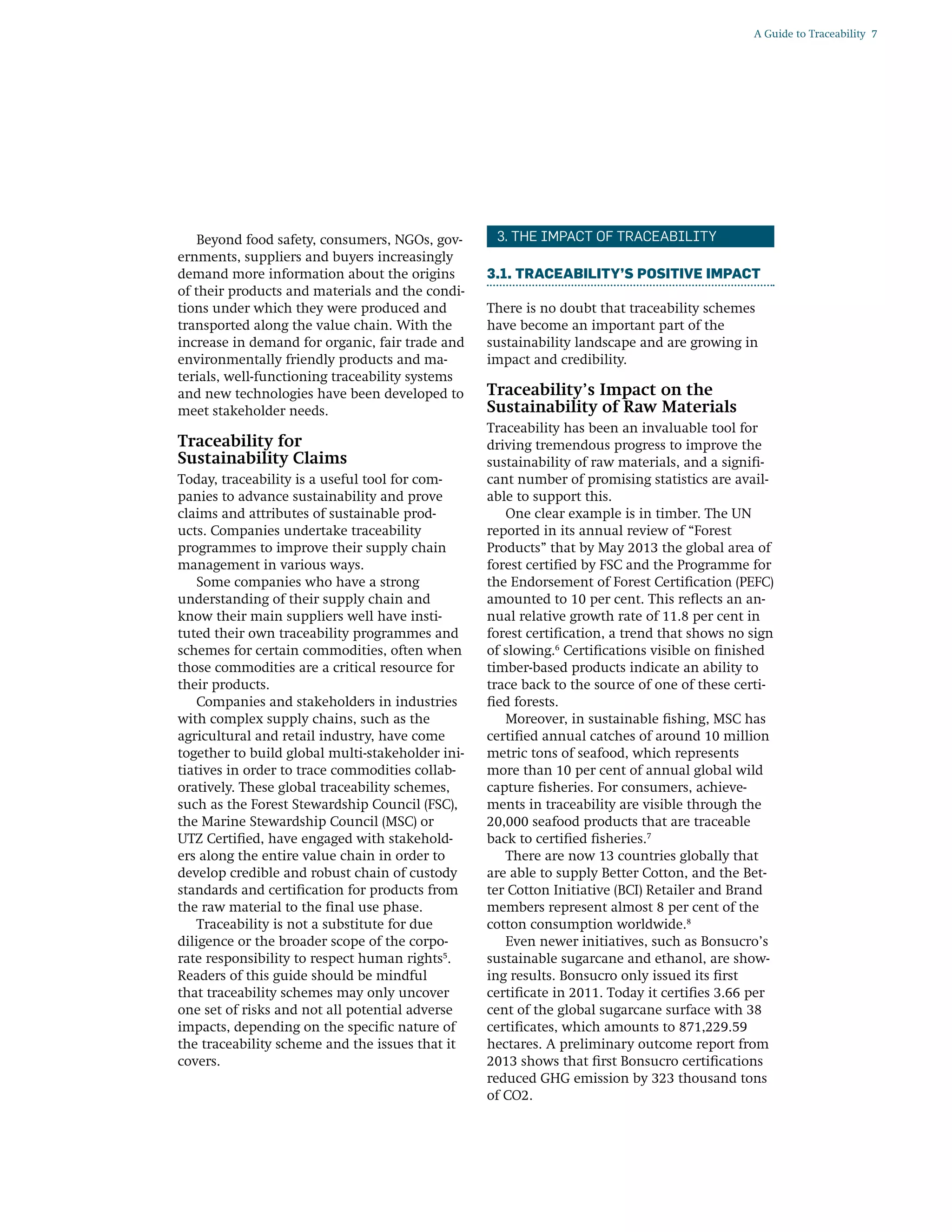 A Guide to traceAbility A Practical Approach to Advance Sustainability ...