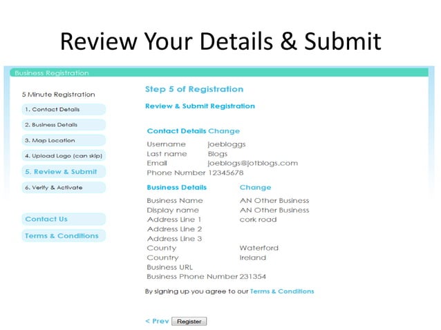 Bundlebee Business Registration | PPTX