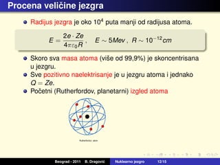 Ernest Rutherford and The Discovery of Atomic Nucleus | PDF