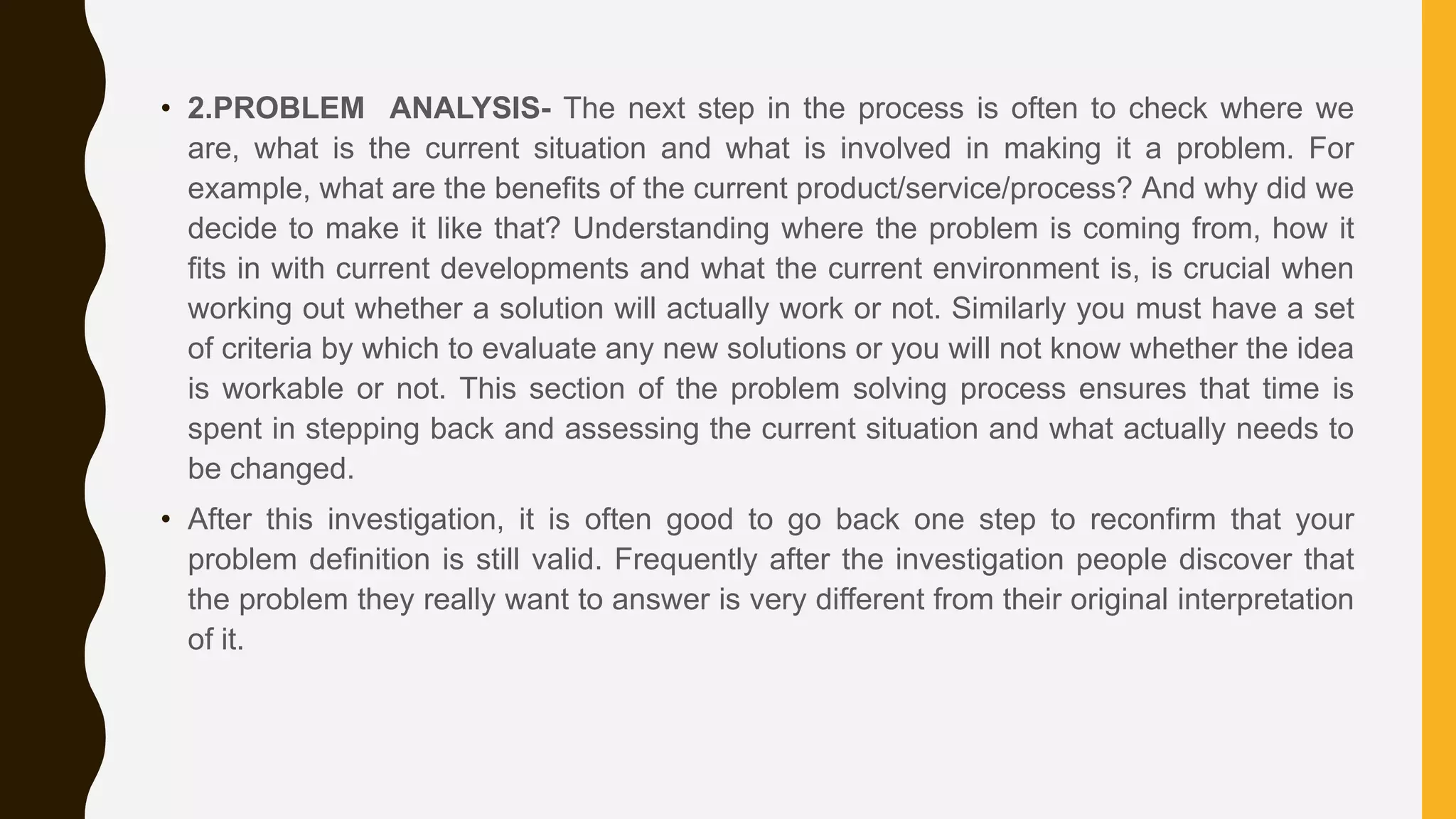 Problem Solving Process | PPTX