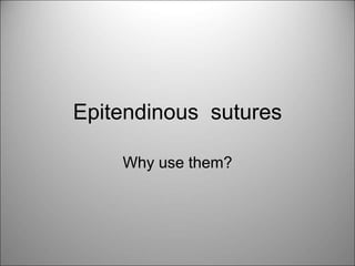 BSSH Khartoum overseas Flexor tendon repairs.ppt