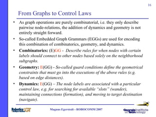 Automatic Generation of Persistent Formations Under Range Constraints | PPT