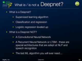 BSSML17 - Deepnets | PPT | Free Download