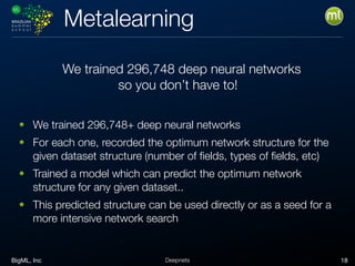 BSSML17 - Deepnets | PPT
