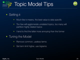 BSSML17 - Topic Models | PDF