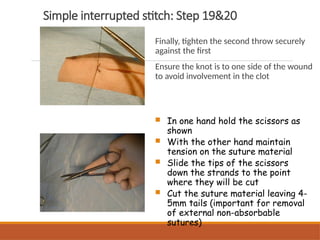 Basic surgical skill for medical student | PPTX