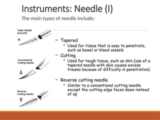 Basic surgical skill for medical student | PPTX
