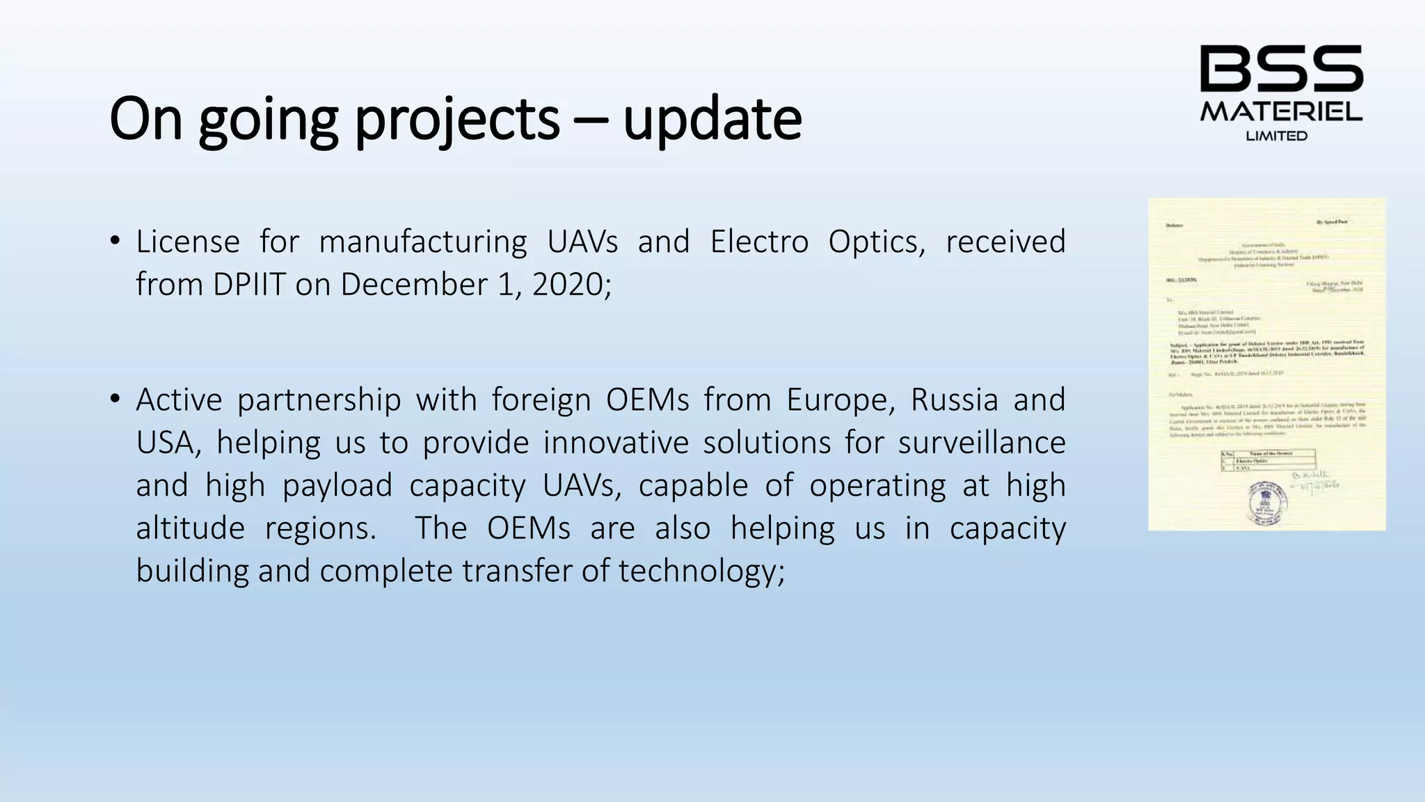 BSS_M Presentation on UAVs; Counter-UAV; UTM; Weaponized Drone | PPT