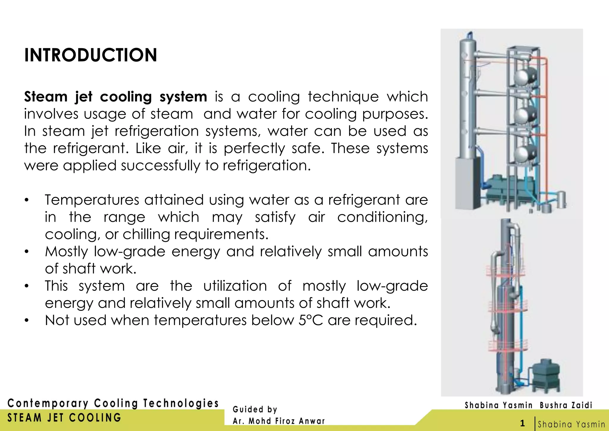 STEAM JET COOLING SYSTEM | PDF