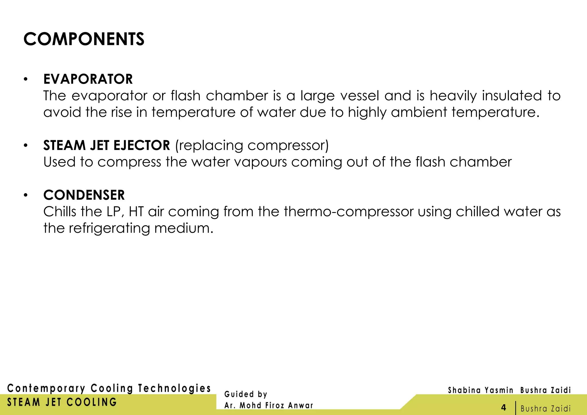 STEAM JET COOLING SYSTEM | PDF