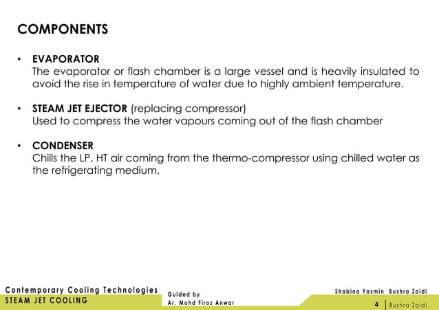 STEAM JET COOLING SYSTEM | PDF