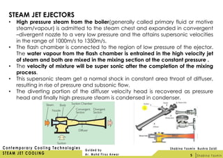 STEAM JET COOLING SYSTEM | PPT