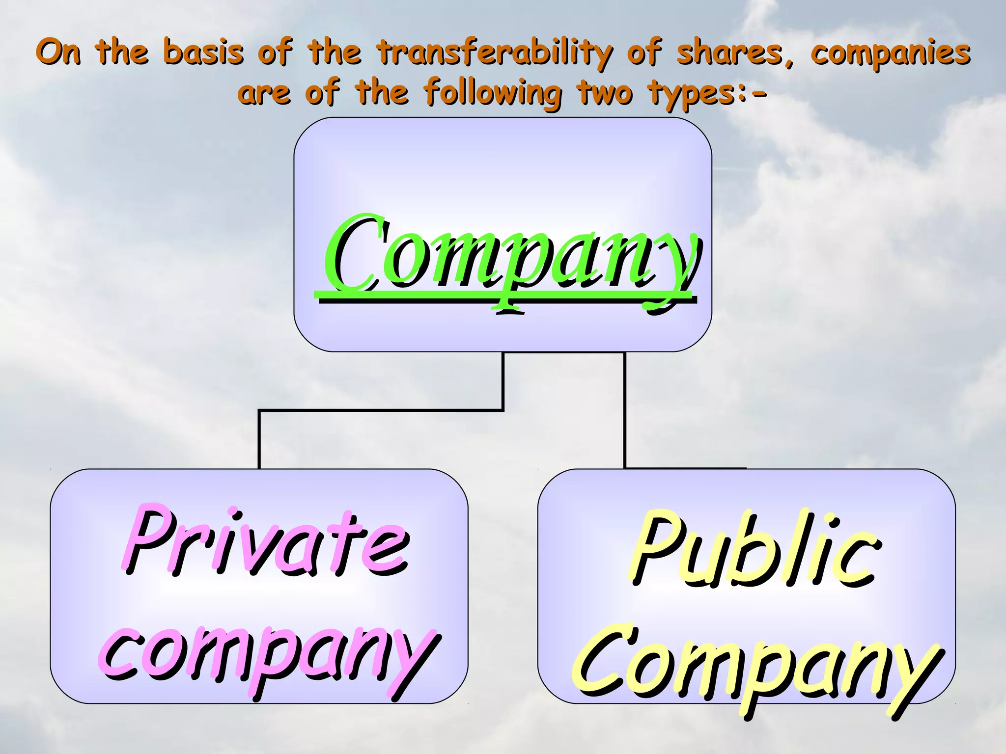 Types of Companies | PPT