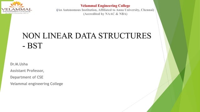 BINARY SEARCH TREE | PPTX | Programming Languages | Computing