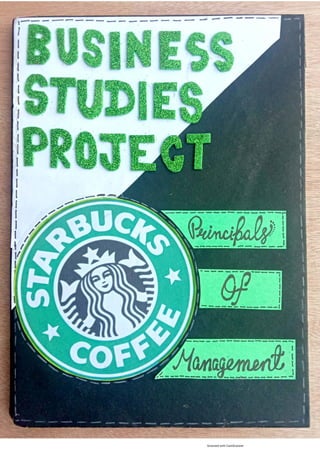 bst project on PRINCIPLES OF MANAGEMENT | PDF