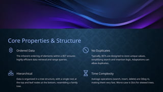 BST binary search tree with tree traversals.pptx