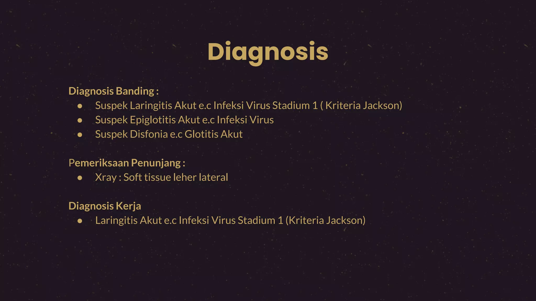 Laringitis Aku | PPTX