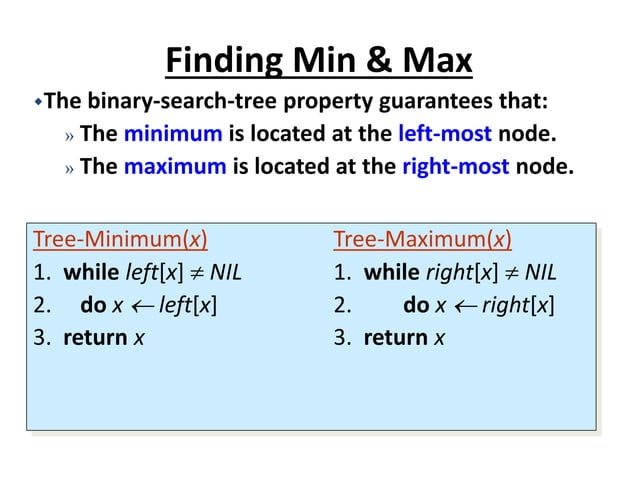 Binary Search Tree | PPT
