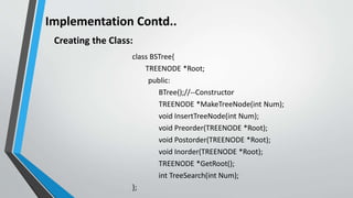 Binary Search Tree | PPTX