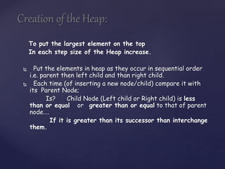 Quick and Heap Sort with examples | PPTX | Programming Languages ...