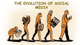 the evolution of the social media by a uni student | PPT