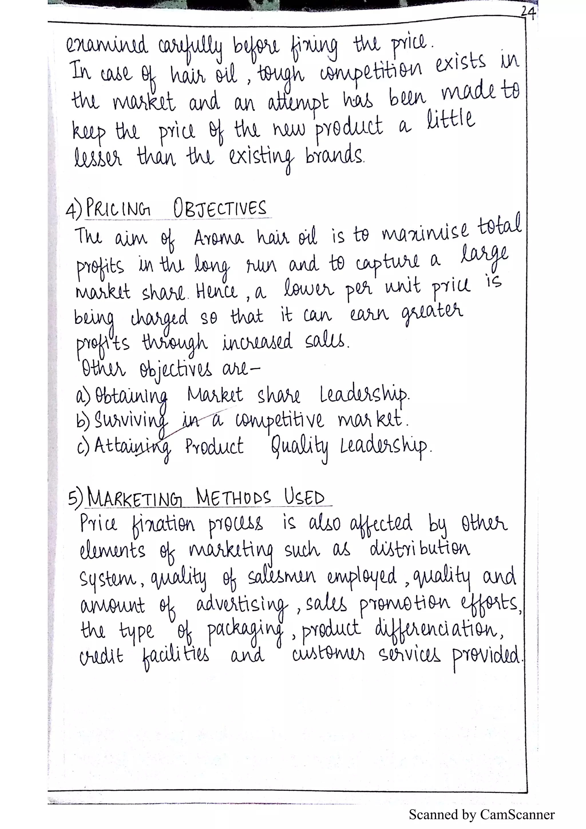 Class 12 Business Studies Board Project | Marketing Management of Hair ...