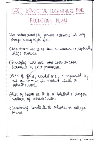 Cost Effective Techniques For Product