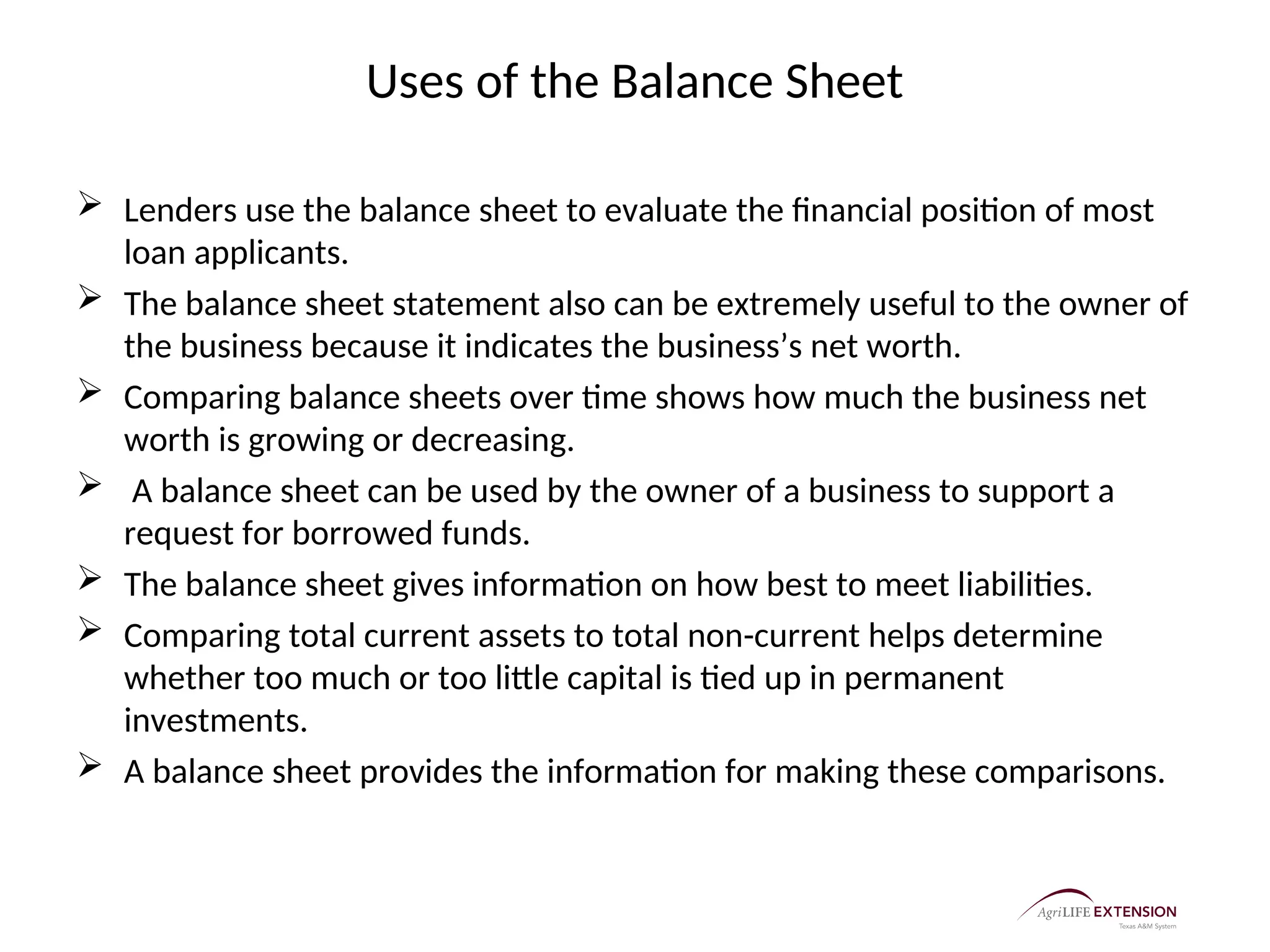 Statements of Financial Position - balance sheet | PPT