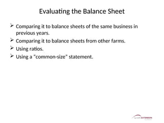 Statements of Financial Position - balance sheet | PPT