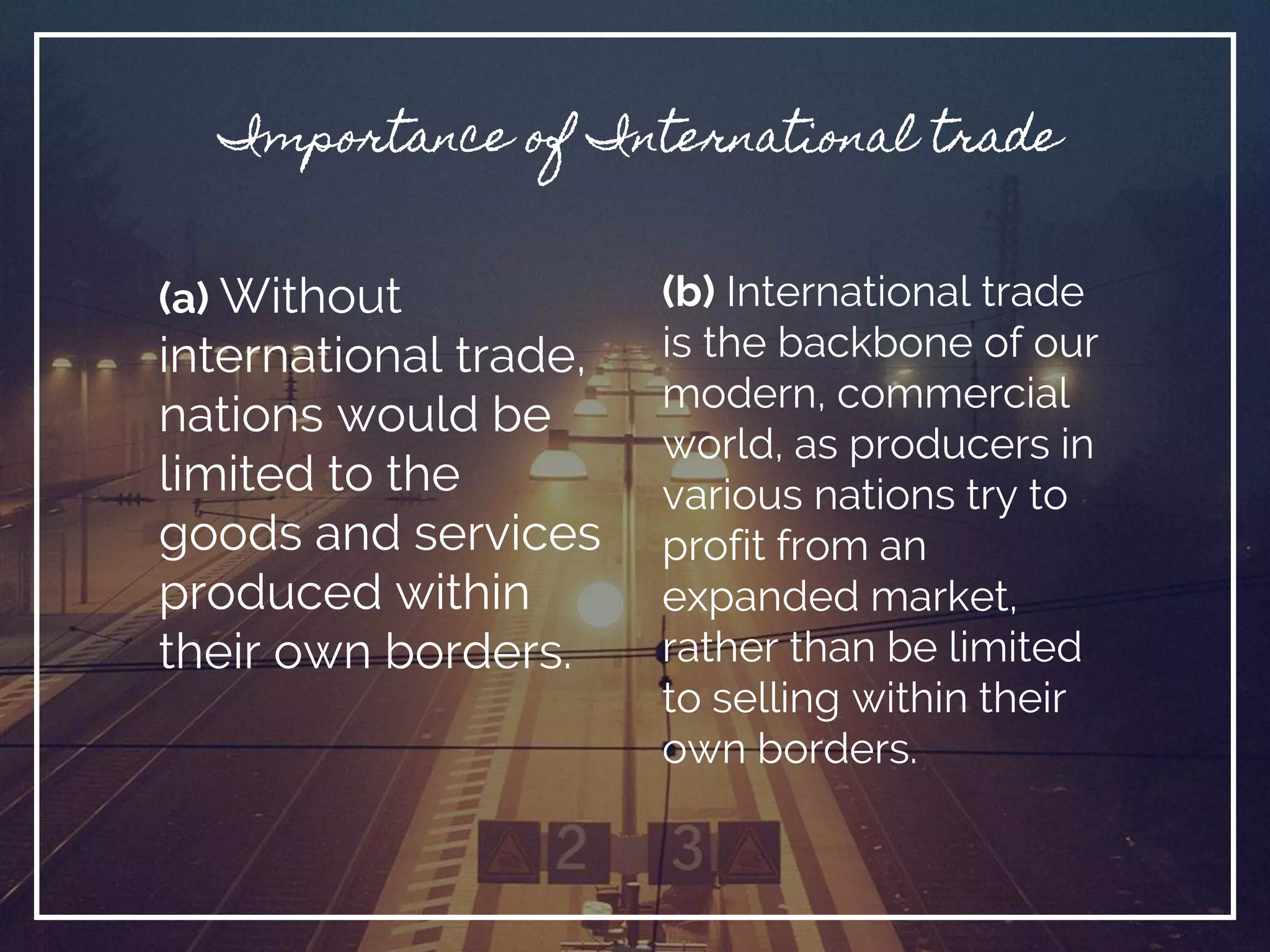 International trade ppt[1] | PPT