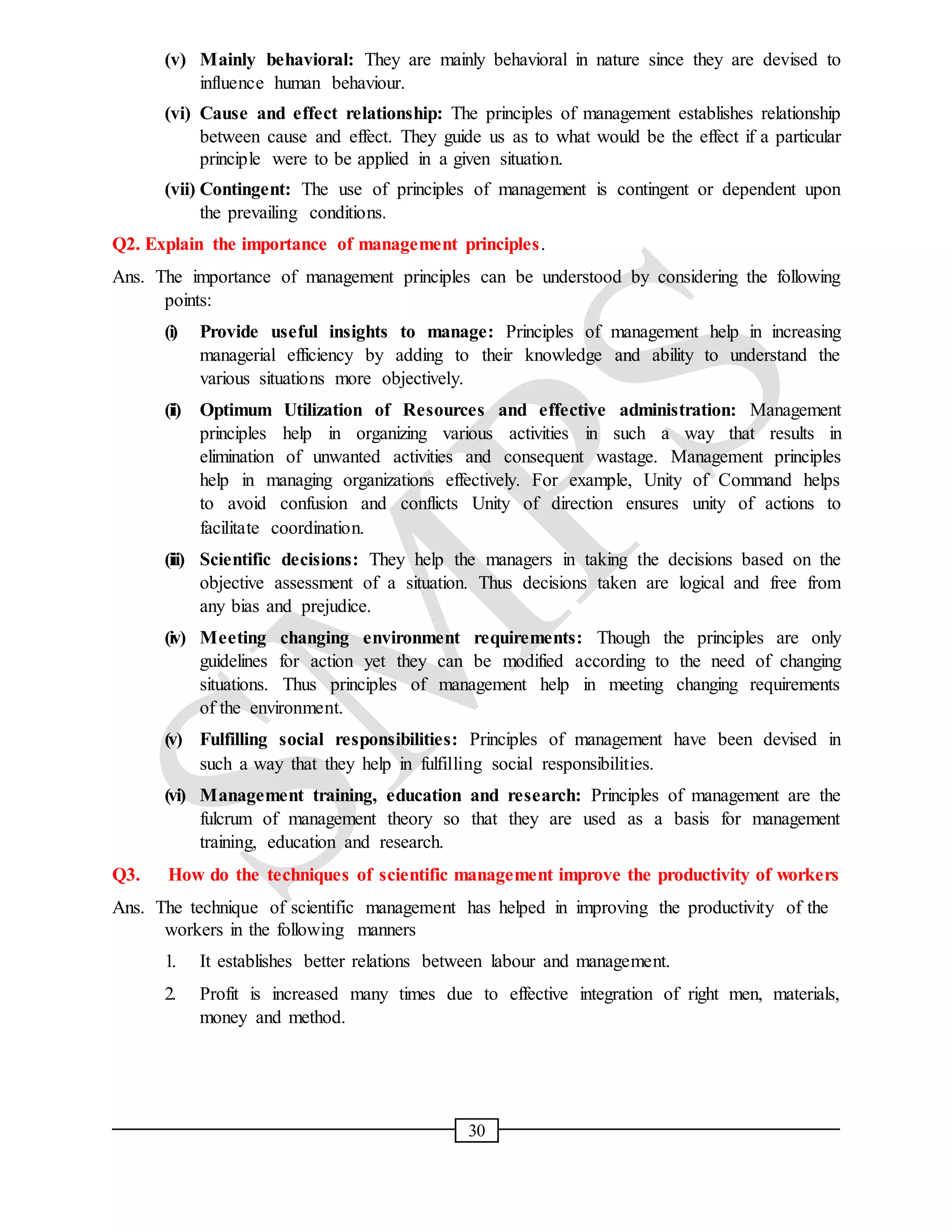 B st principles of mgmt | DOCX