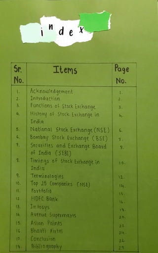 Stock Exchange Project | PDF