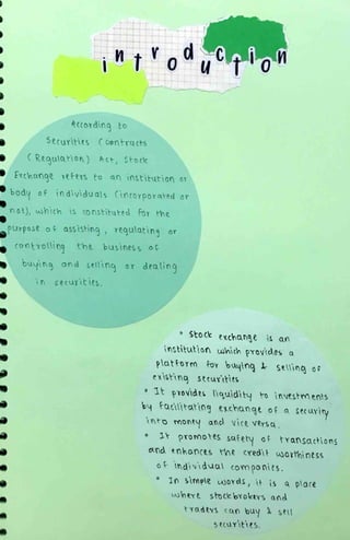 Stock Exchange Project | PDF