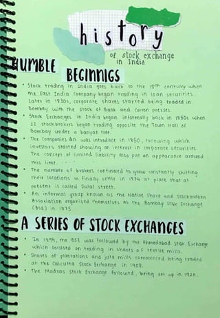 Stock Exchange Project | PDF