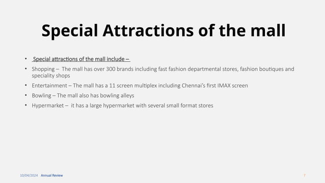 class 11 business studies project visit to a mall | PPTX | Malls ...