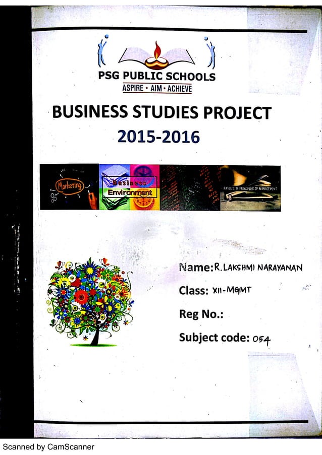 Business Studies project on Share Market Class 12 | PDF | Business ...
