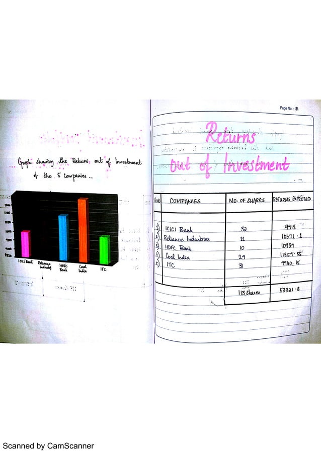Business Studies project on Share Market Class 12 | PDF | Business ...