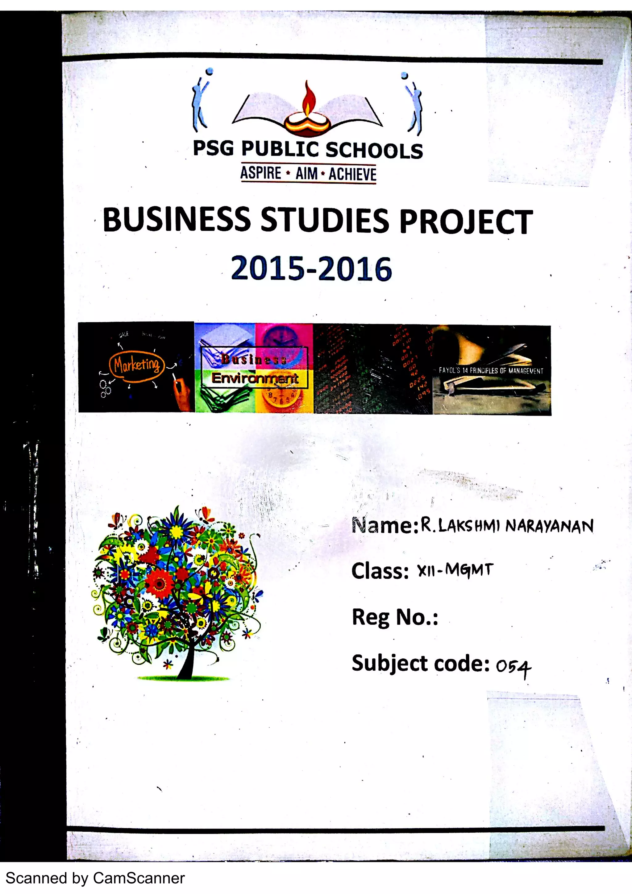 Business Studies project on Share Market Class 12 | PDF