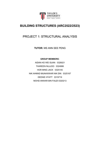Building Structures Report | PDF