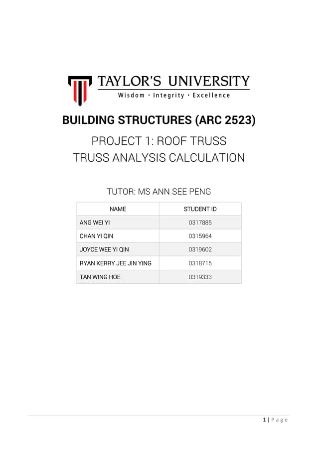 Truss Analysis Calculation | PDF | Woodworking | Arts and Crafts