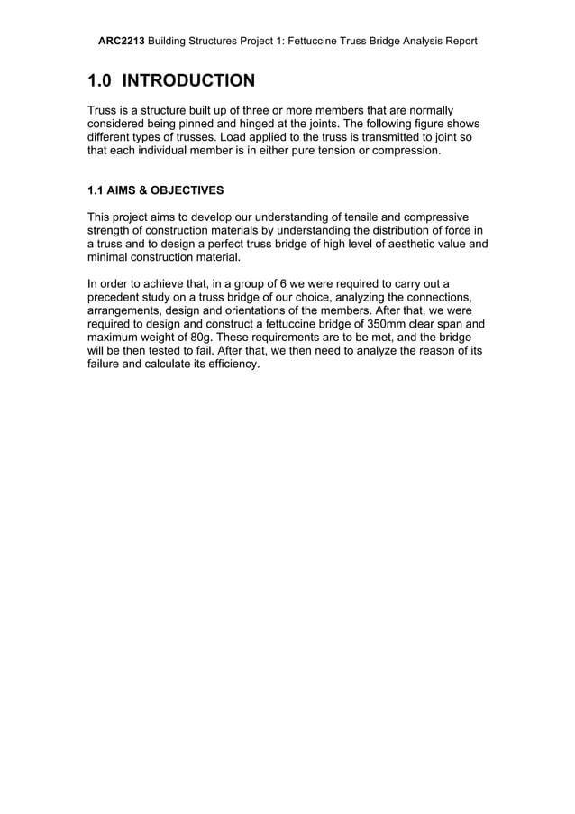 Bstructure report | PDF