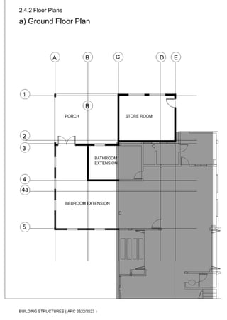 BUILDING STRUCTURES 1 COLUMN AND BEAM ANALYSIS | PDF