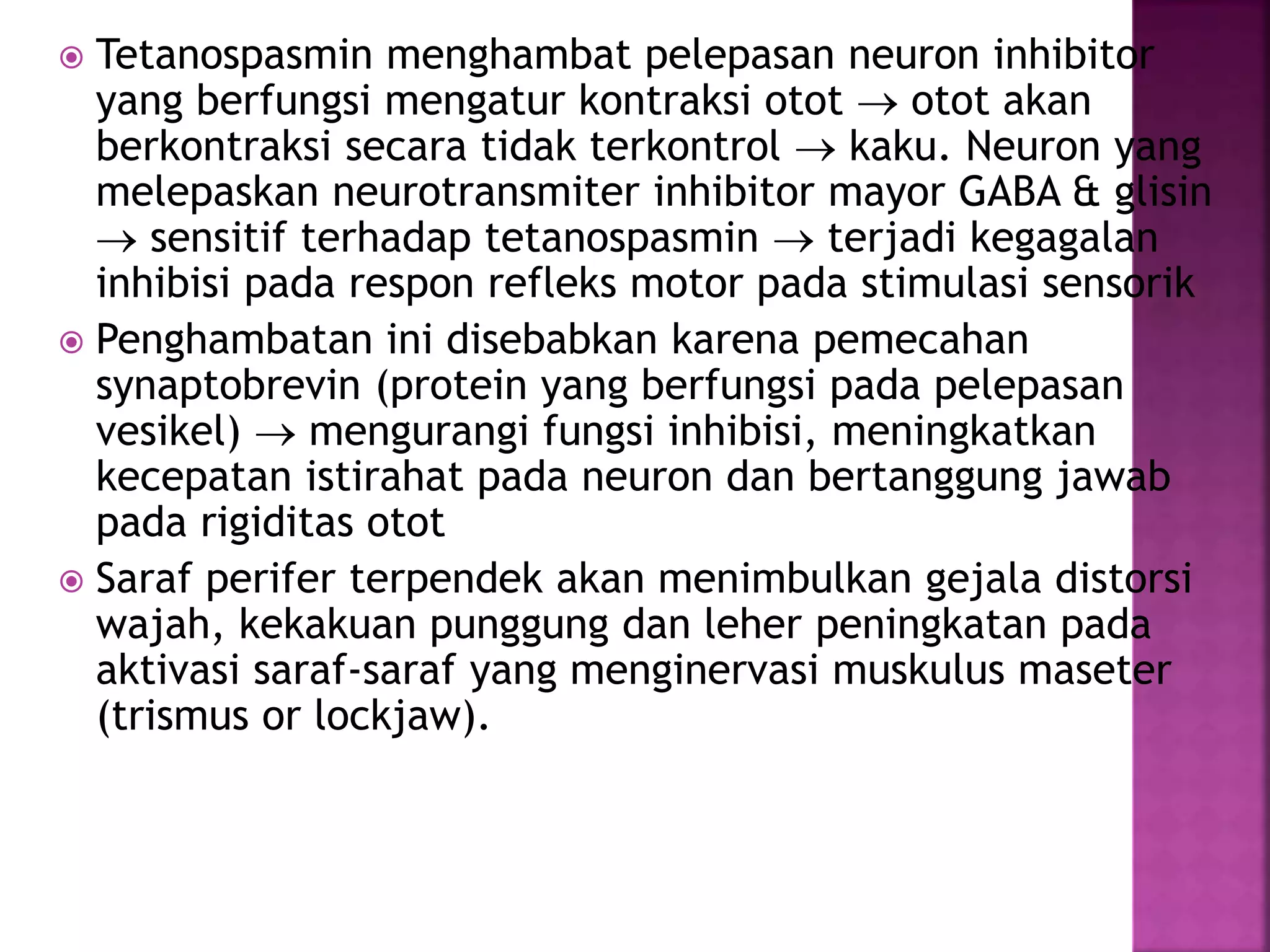 Bed Side Teaching Tetanus | PPTX