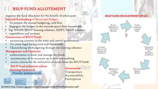 Basic services to urban poor (Bsup) | PDF