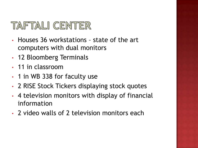 Ball State's Wall Street Experience: A Visit to the A. Umit Taftali ...