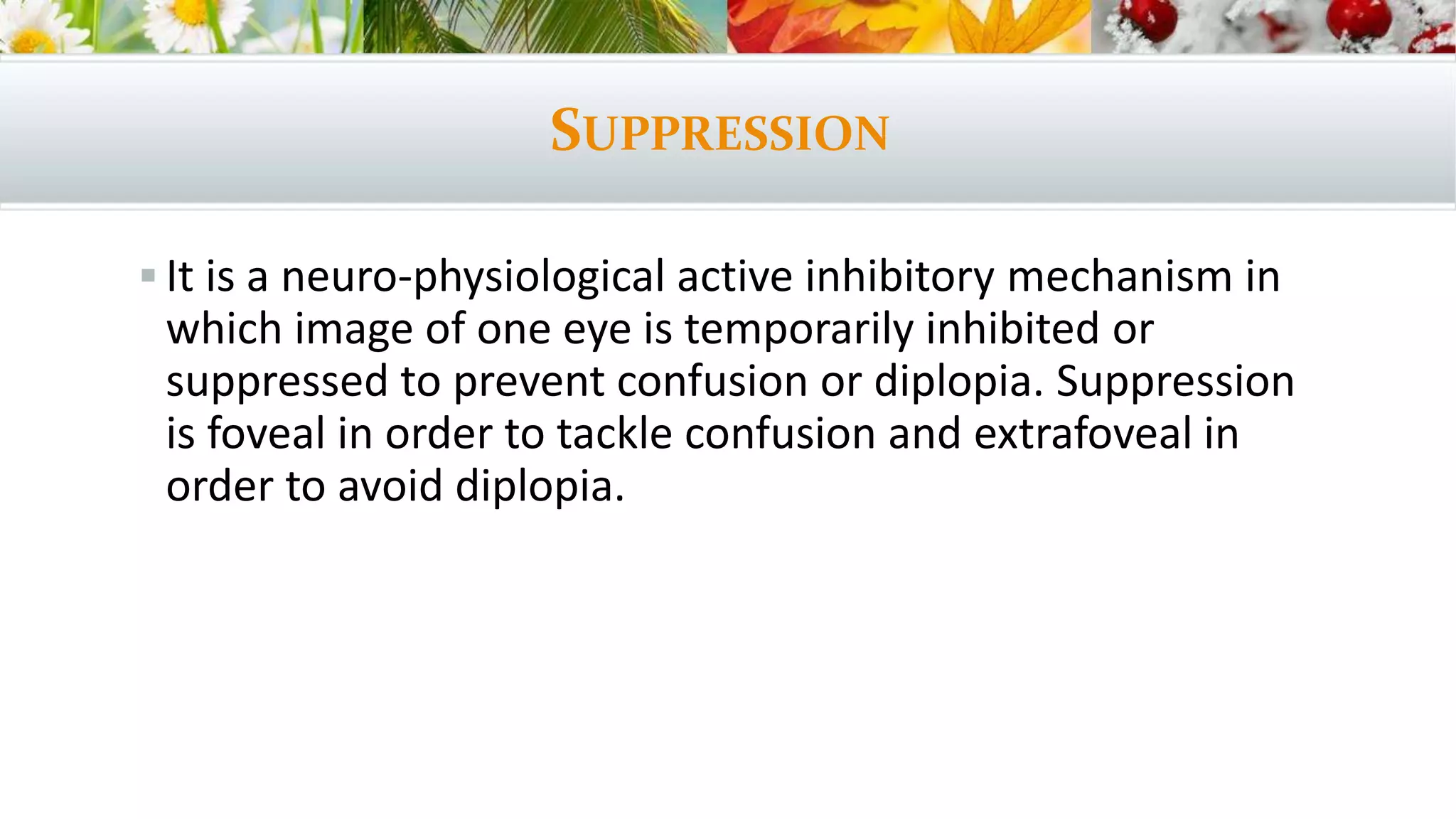 Binocular Single Vision Tests | PPTX