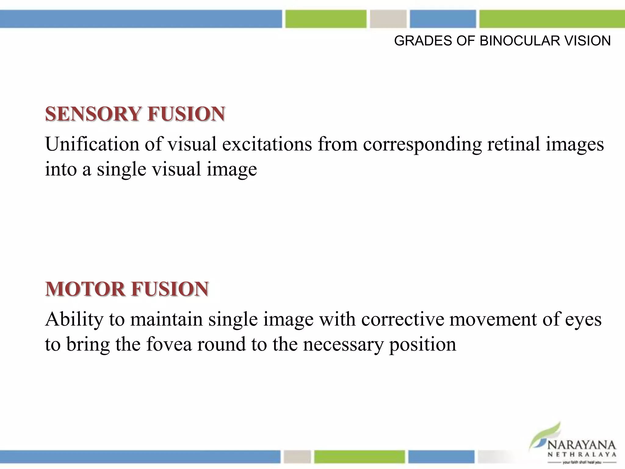 Binocular vision | PPTX